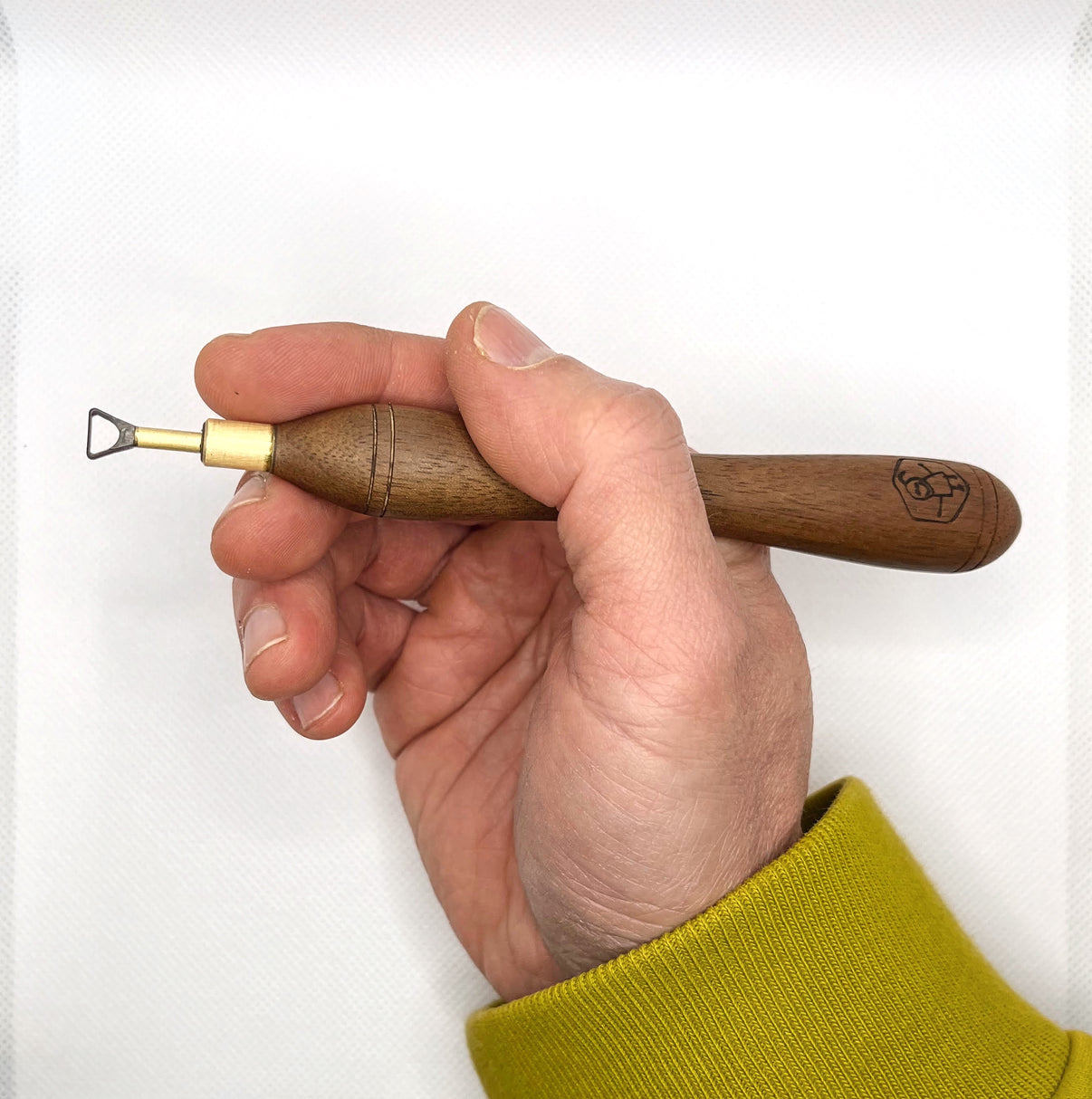 Tungsten carbide trimming tool - Mini triangle – Merenok ceramics and ...